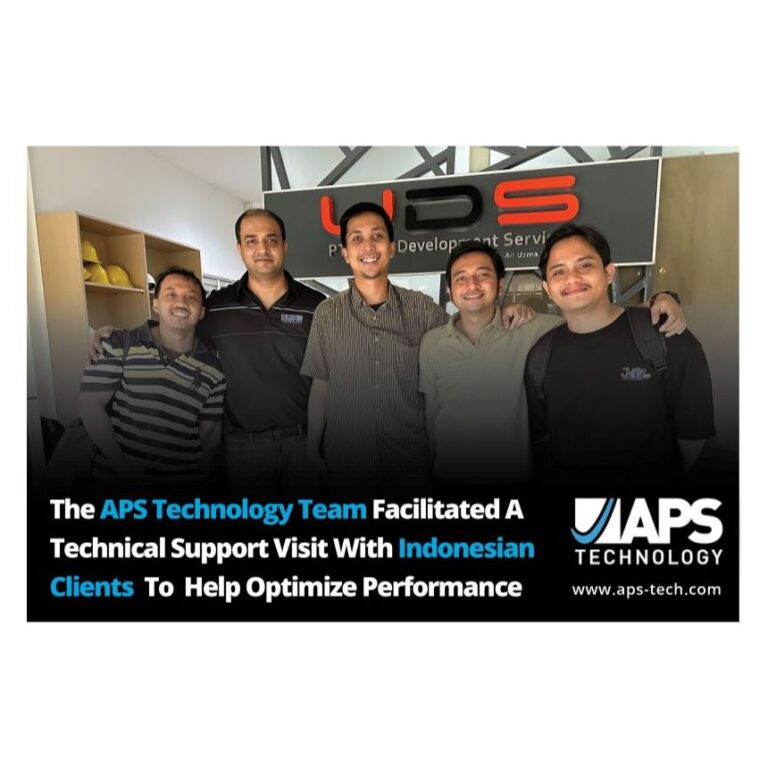 The APS Technology Team Recently Visited a Customer's Site in Jakarta ...