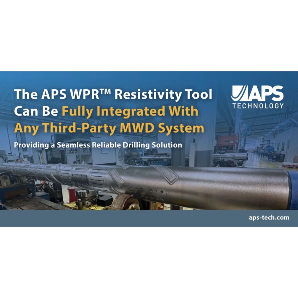 The APS WPR Resistivity Tool Can Be Fully Integrated with Any Third-Party MWD System | APS ...